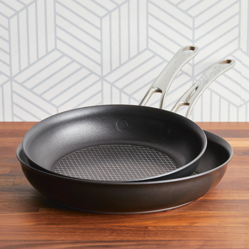 Anolon X Hybrid Cookware Nonstick Frying Pan Set, 2-Piece & Reviews ... Anolon X Hybrid Cookware Nonstick Frying Pan Set, 2-Piece & Reviews ...